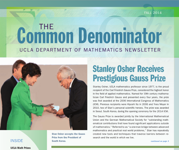 UCLA Department of Mathematics