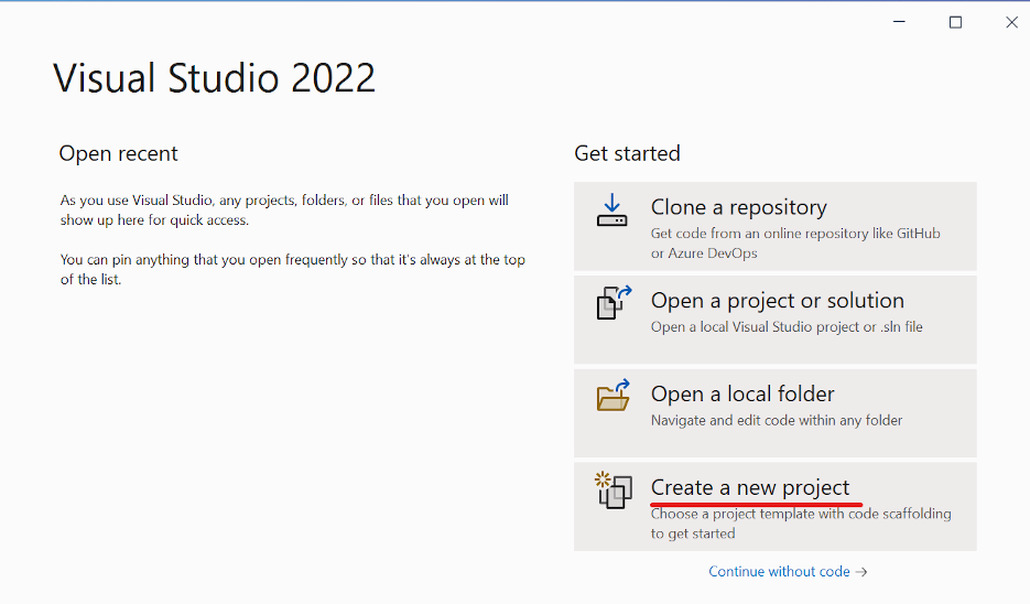 Creating A Console Project