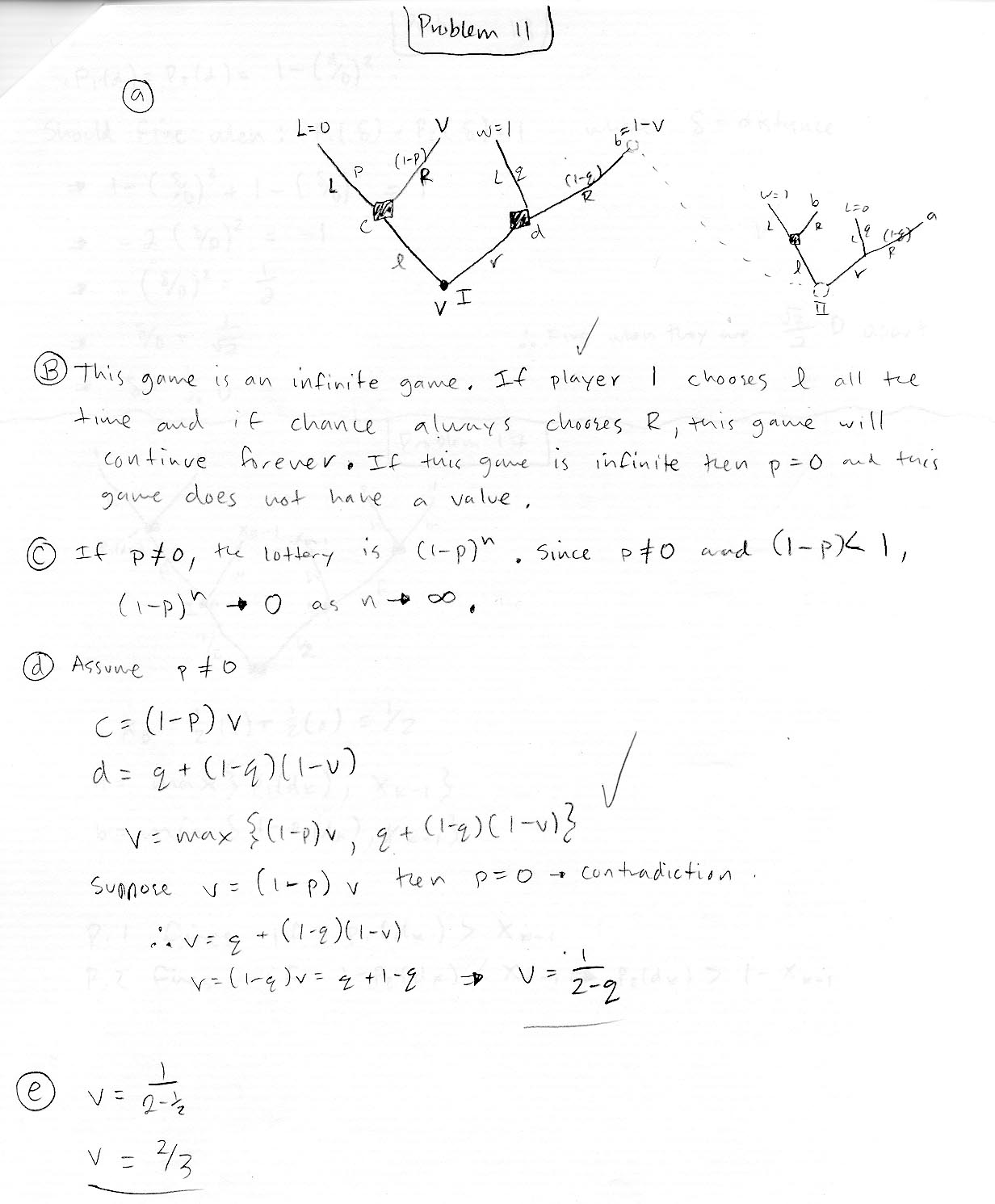 Math 167 Homework and Test Solutions